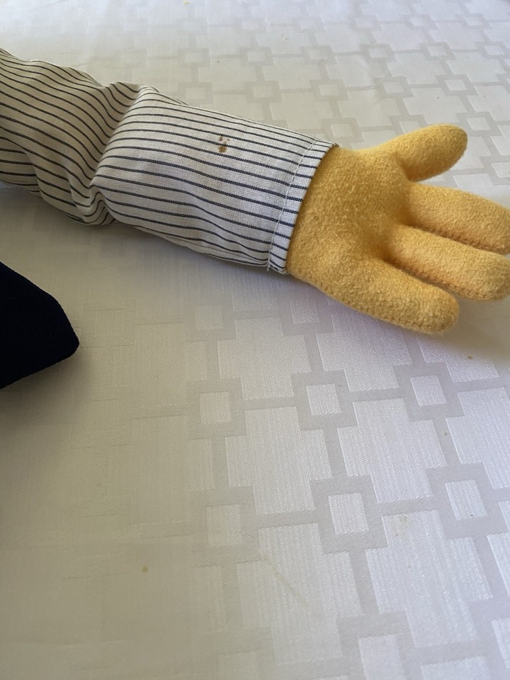 Handmade Puppet Productions Papa Green Hand Puppet 16” x 8” | eBay