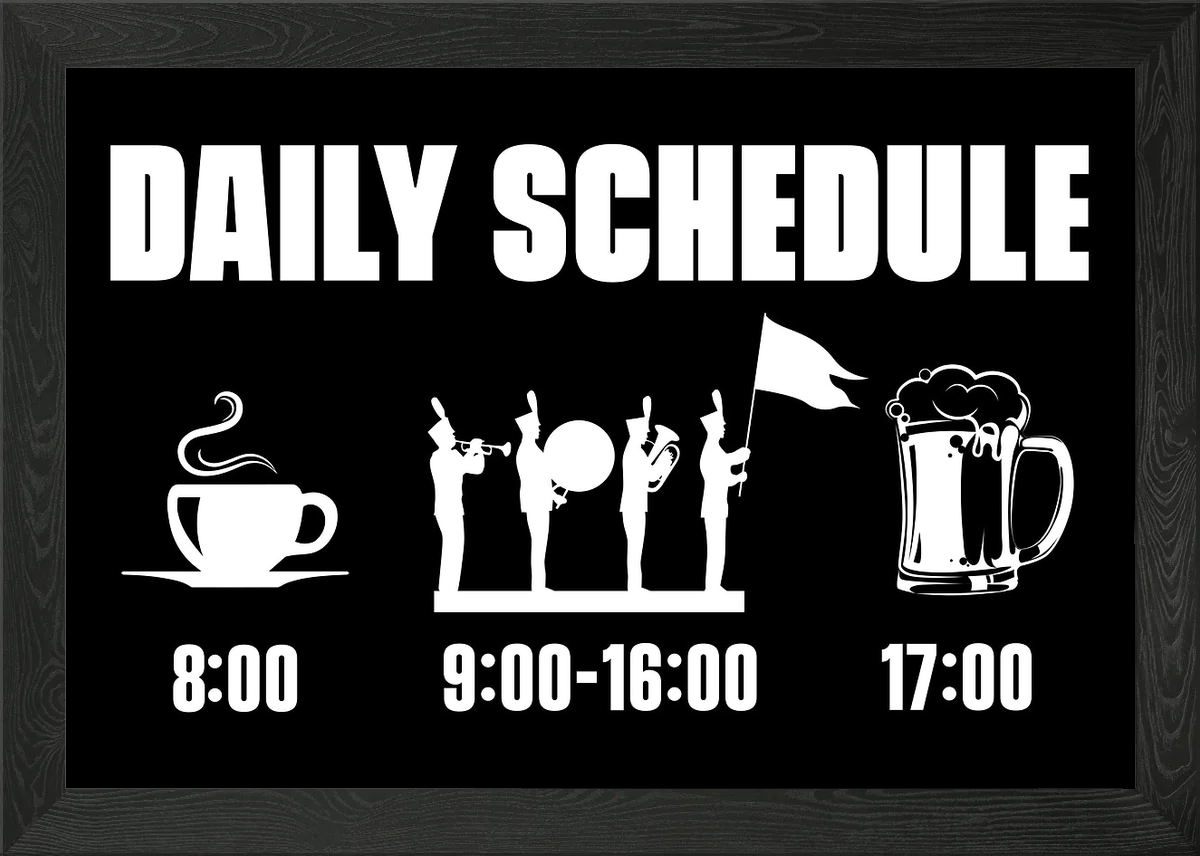 Marching Band Framed Wall Art Poster Canvas Print Picture | eBay UK