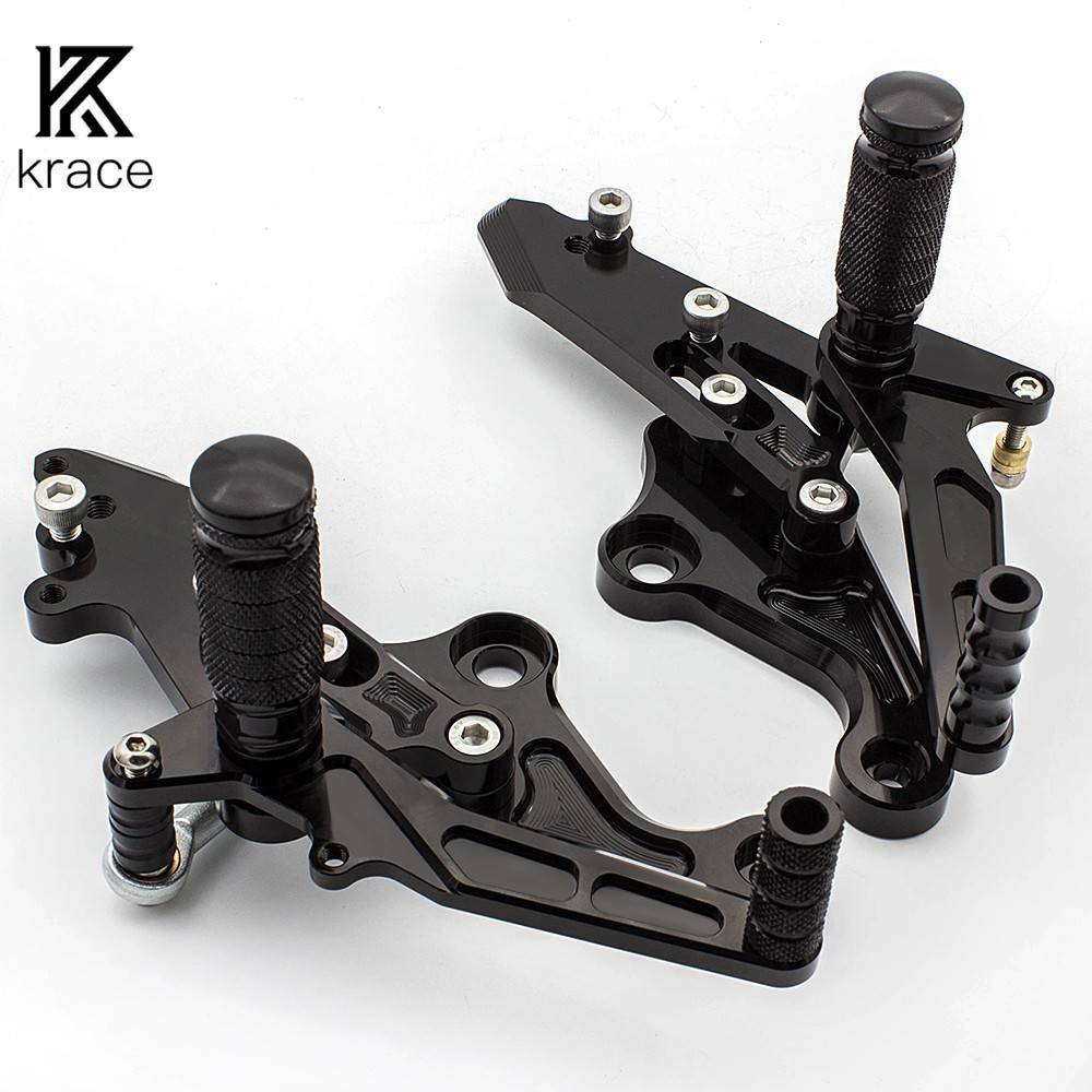 CNC Rearsets Footpegs Rear Set Foot Peg For Honda GROM MSX125 2017-2020 ...