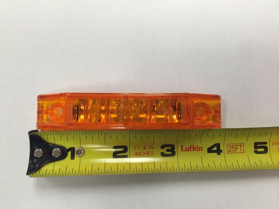 Morgan LED Amber Corner Cap Light OEM New Style Morgan Olson Supreme ...