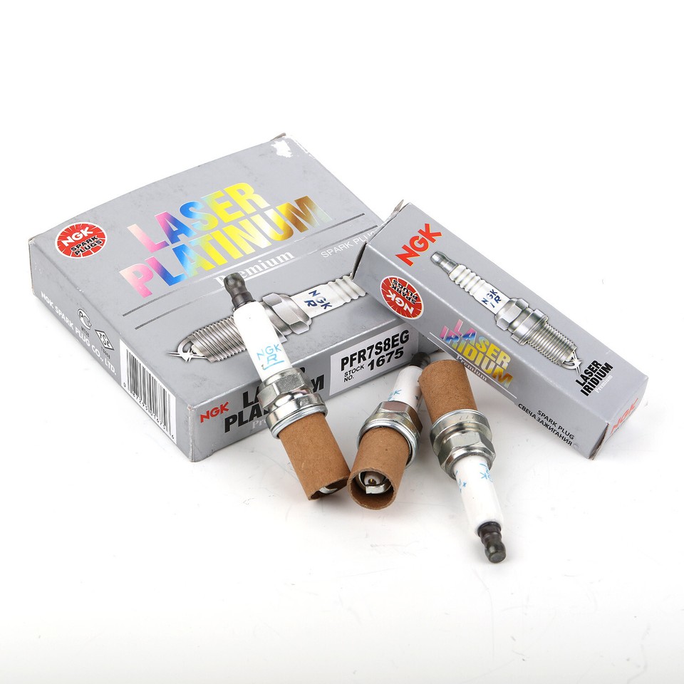 For VW AUDI 2.0 TFSI Longlife Spark Plug - 06H905601A NGK PFR7S8EG New ...