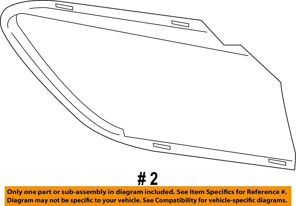 BMW OEM 16-19 X1 Front Bumper Grille Grille Components-Cover ...
