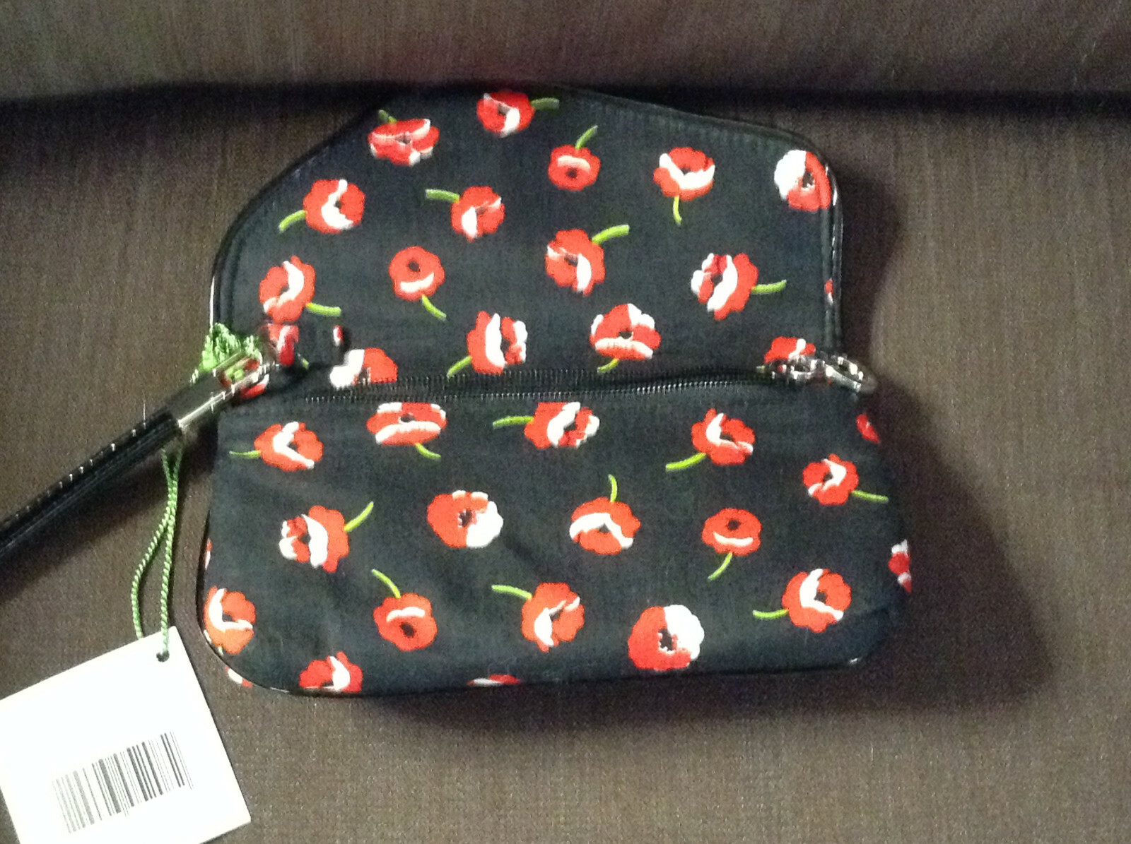 Vera Bradley Flapper Wristlet Poppy Fields | eBay