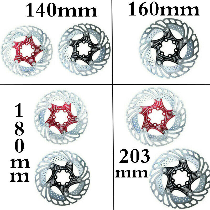 Floating Disc Brake Rotor 140/160/180/203mm MTB/Road for SHIMANO/SRAM 6 ...