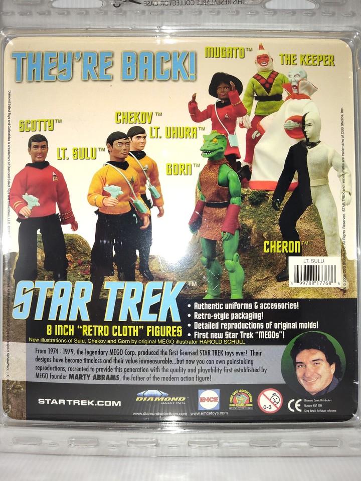 Diamond Select Toys: Star Trek "Retro Cloth" Figures Collection | eBay