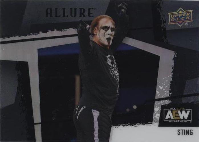 2022 Upper Deck Allure AEW - Horizontal Sting #120 Black Rainbow for ...