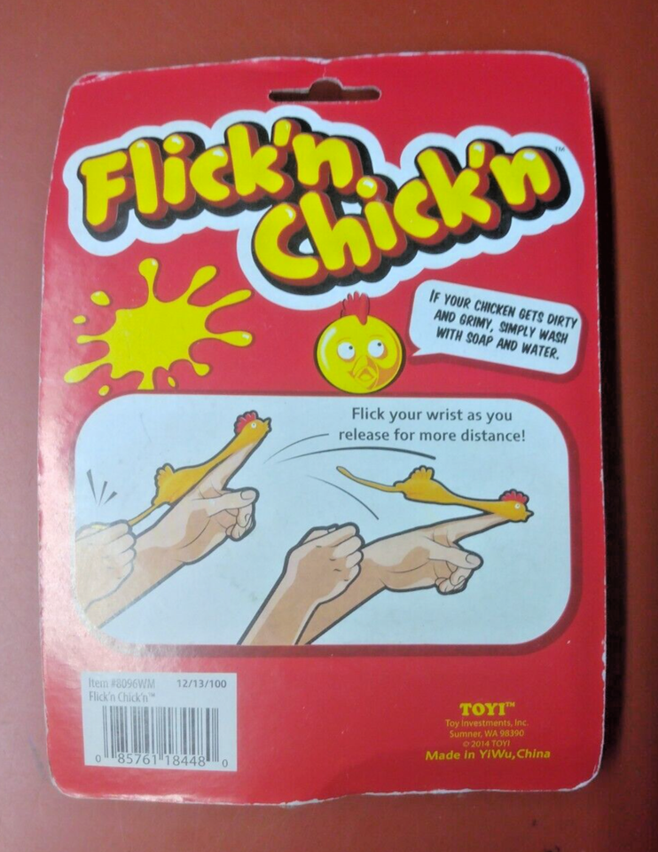Flick'n Chick'n Stretch & Shoot Fun Toys Flickin Chicken NEW 2014 TOYI ...
