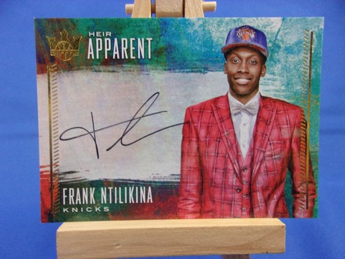 Frank Ntilikina Court Kings 17-18 Heir Apparent Autograph AUTO HA-FN 06 ...