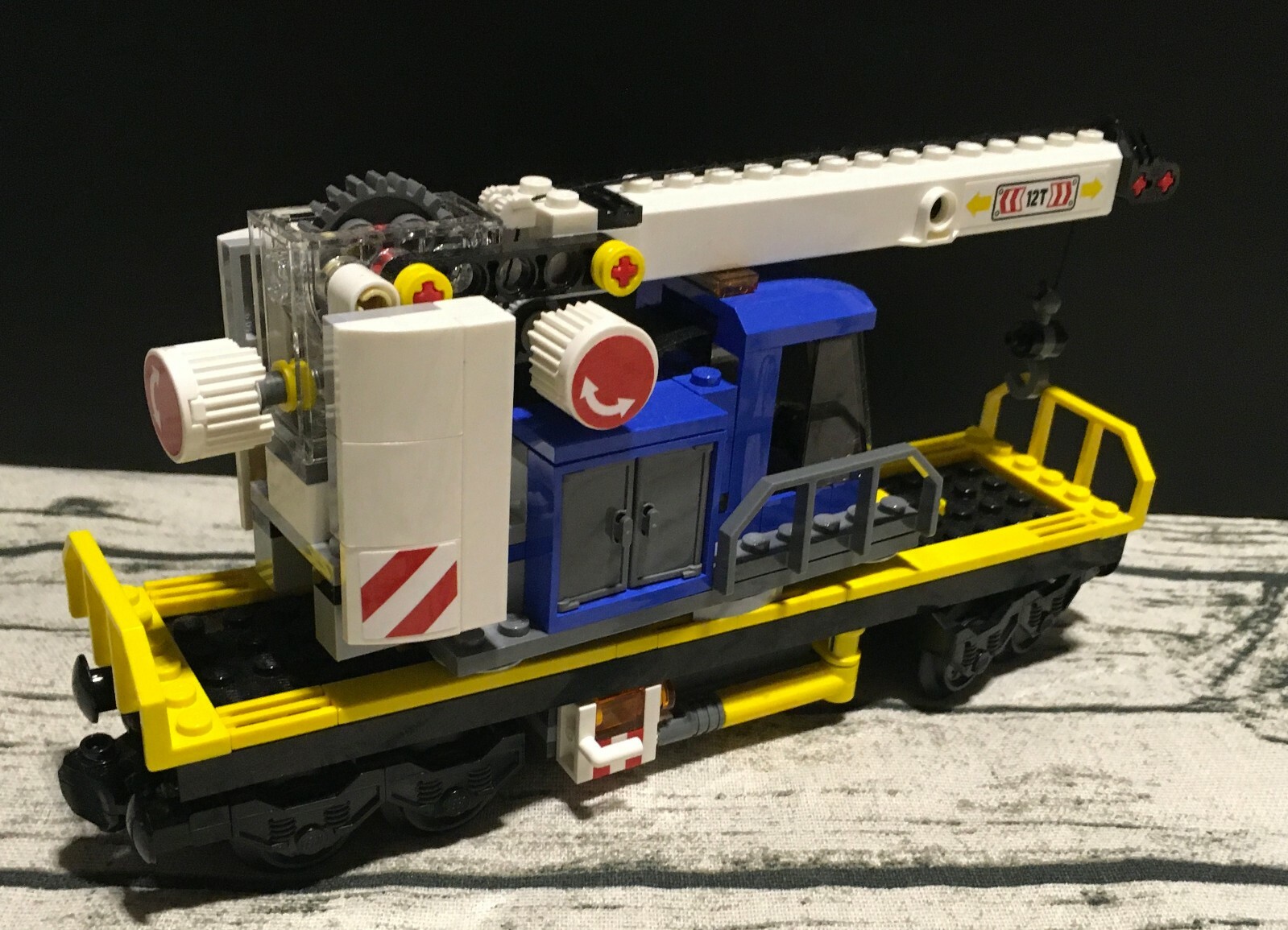 LEGO Train City 60198 Crane Carriage Bogie Magnetic Coupling Buffer ...