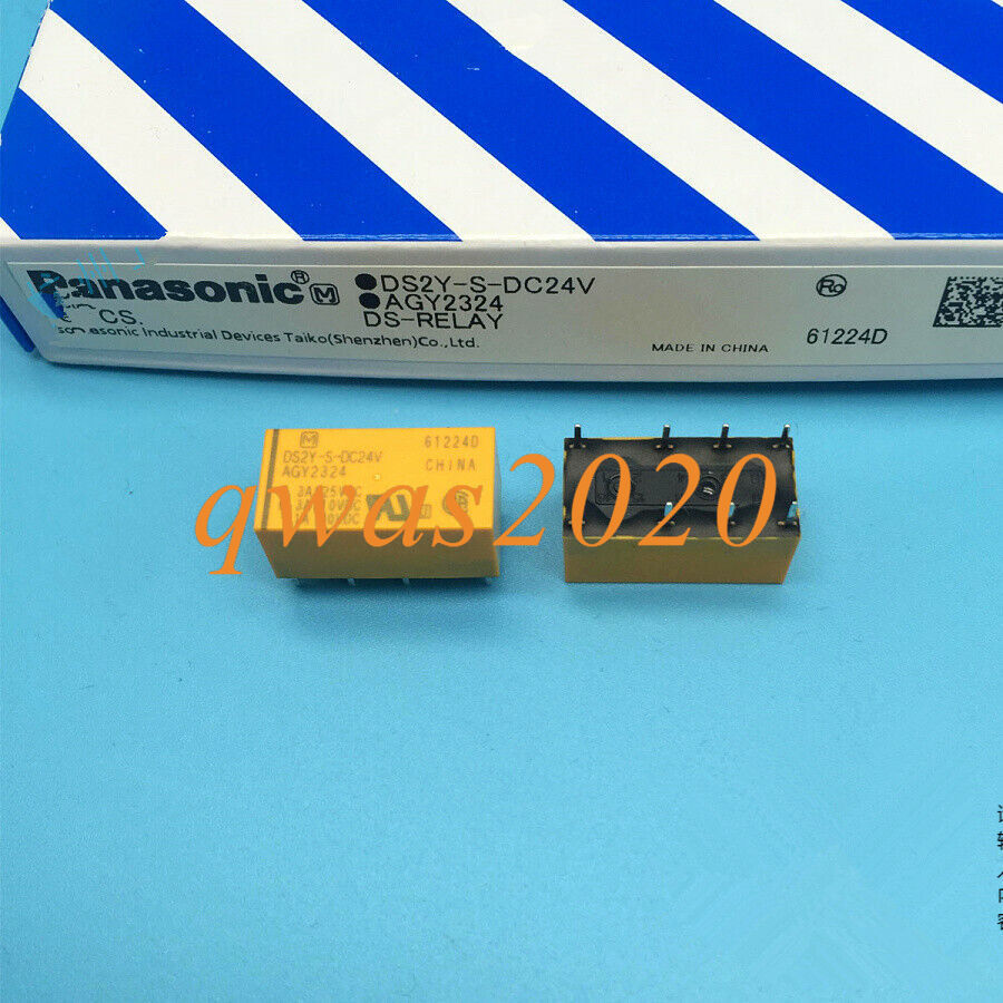 5Pcs New Panasonic Relay DS2Y-S-DC24V AGY2324 8-pin DS2Y-S-24VDC | eBay