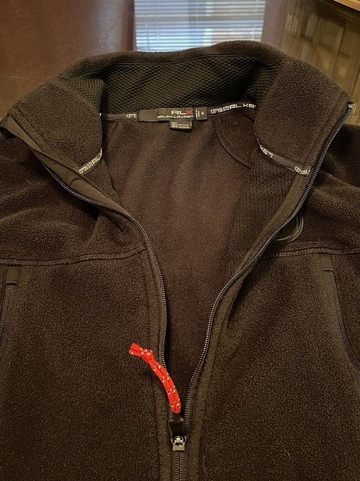 Ralph Lauren RLX Gent’s Size Medium “Chamonix” Full Zip Jacket Fleece ...