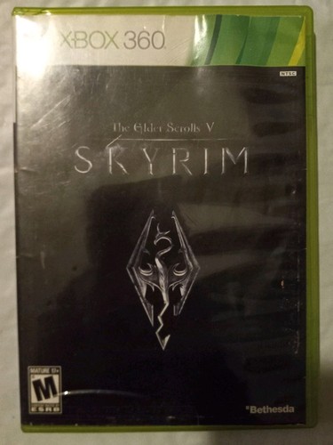🎮 💿 The Elder Scrolls Skyrim (Xbox 360) CIB Great Game And Great Deal ...