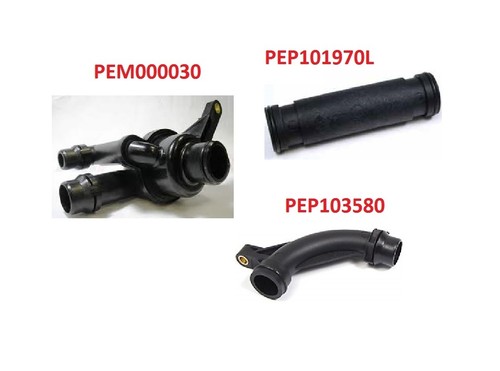 Land Rover Freelander 02-05 Thermostat w/ Housing and Pipes Kit ...