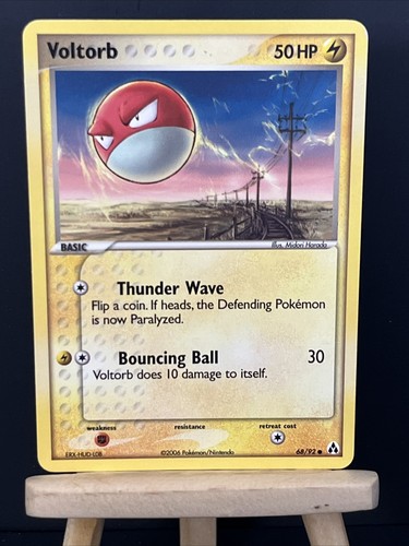 Pokemon 2006 Voltorb 68/92 Common Card (EX Legend Maker) same day ship🚚 ...