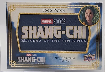 Shang Chi and Ten Rings - Logo Patch Card - Marvel | eBay