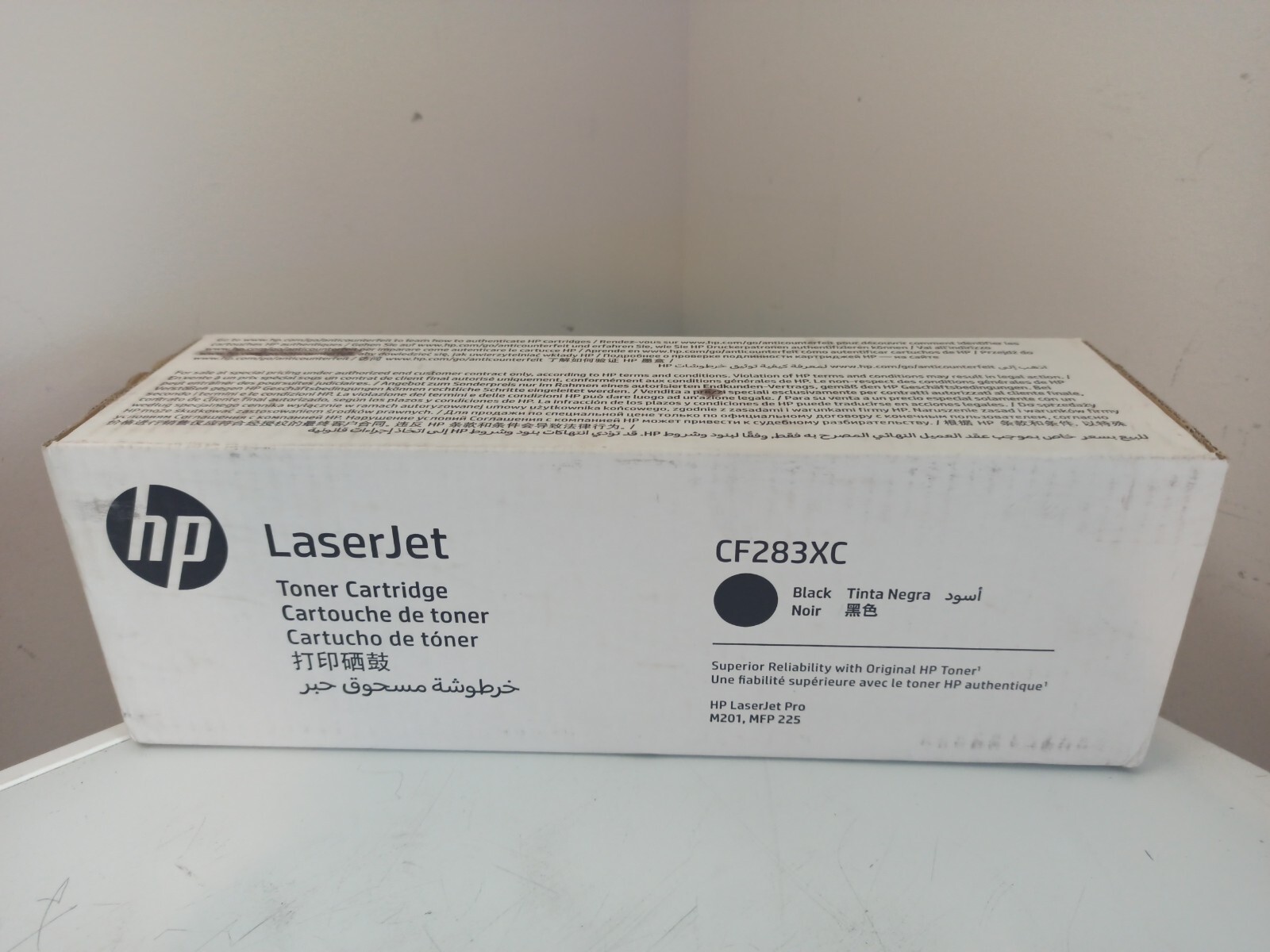 HP 83X (CF283XC) Black Toner Cartridge for sale online | eBay