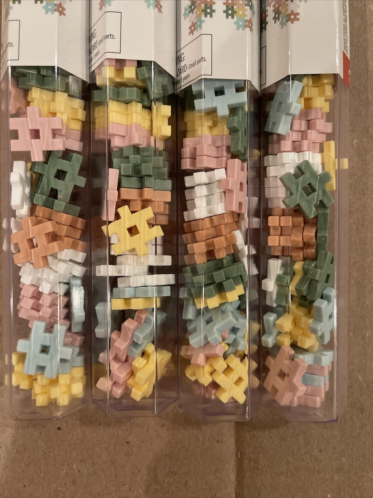 LOT OF 4 - Target Bullseye Mini Hashtag Building Blocks NEW 72ct (288 ...