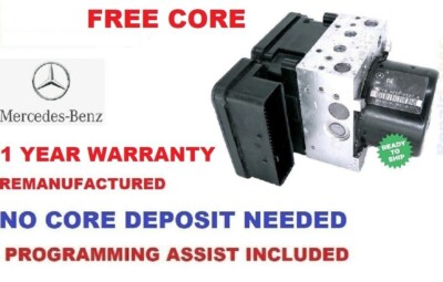 08 - 11 MERCEDES W204 C250 C300 C350 ABS ESP Pump REBUILT A2044315512 ...