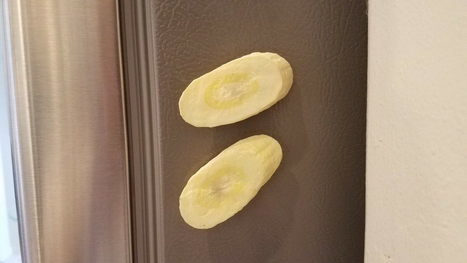Banana Slice Magnets - Fake Food, Magnet | eBay