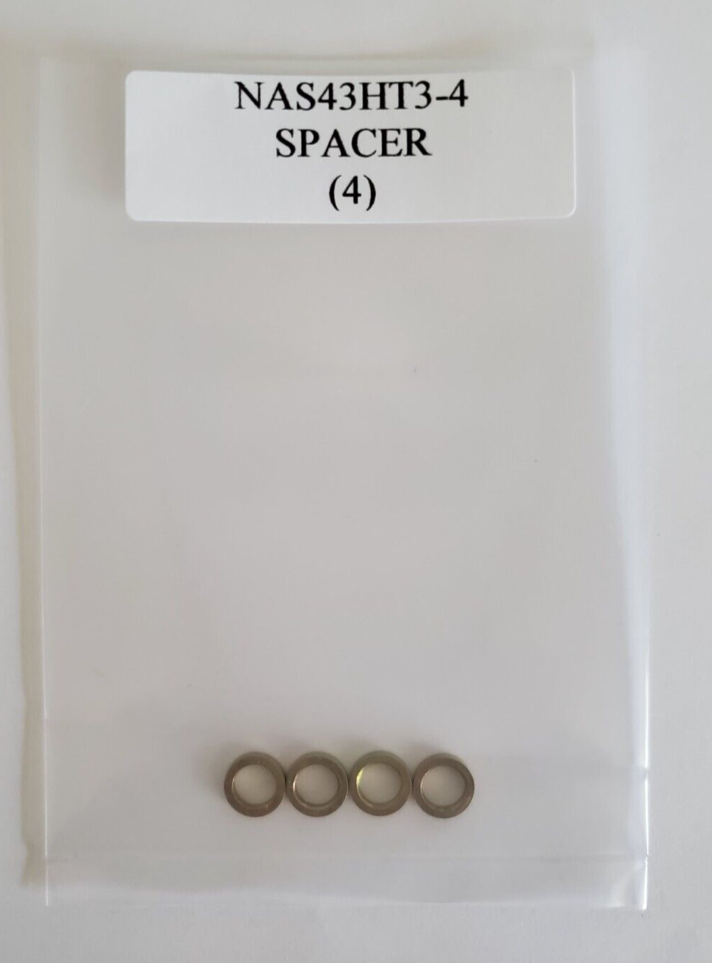 NAS43HT3-4 Sleeve Spacer Plated Steel - Lot of 4 | eBay