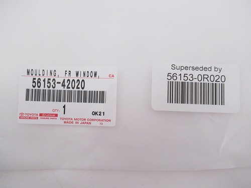 Genuine OEM Toyota 56153-0R020 Windshield Lower Reveal Molding 2019 ...
