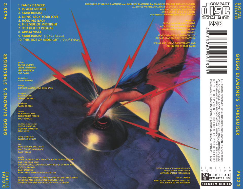 Gregg Diamond - Starcruiser Expanded 24Bit Remastered Import CD | eBay