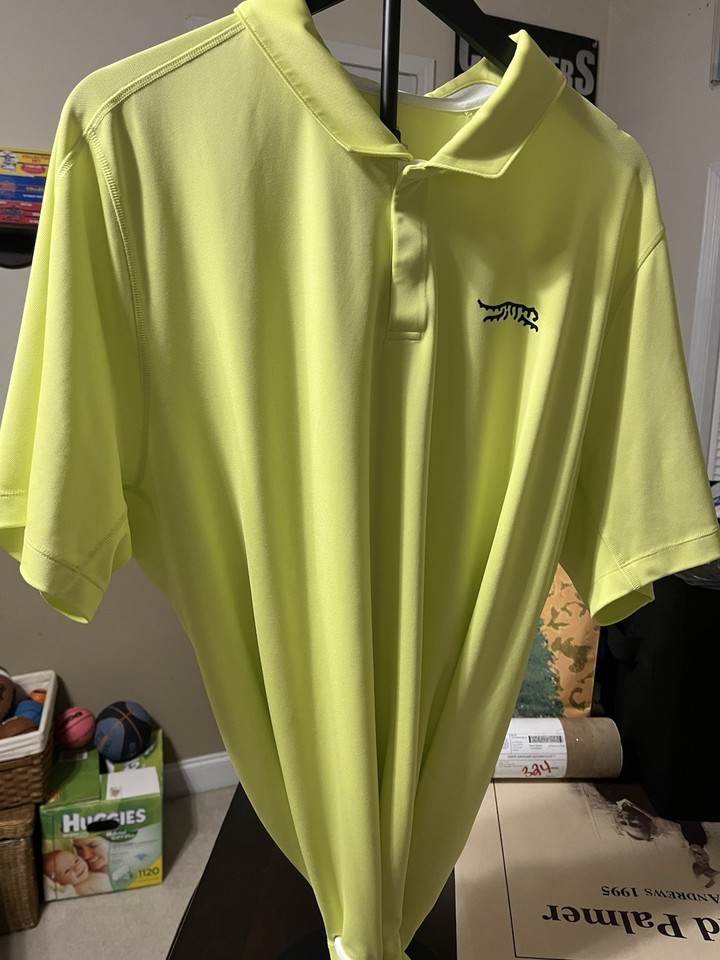 Sunday Red Golf polo RARE TIGER WOODS BRAND NEW SIZE 2XL- Neon | eBay
