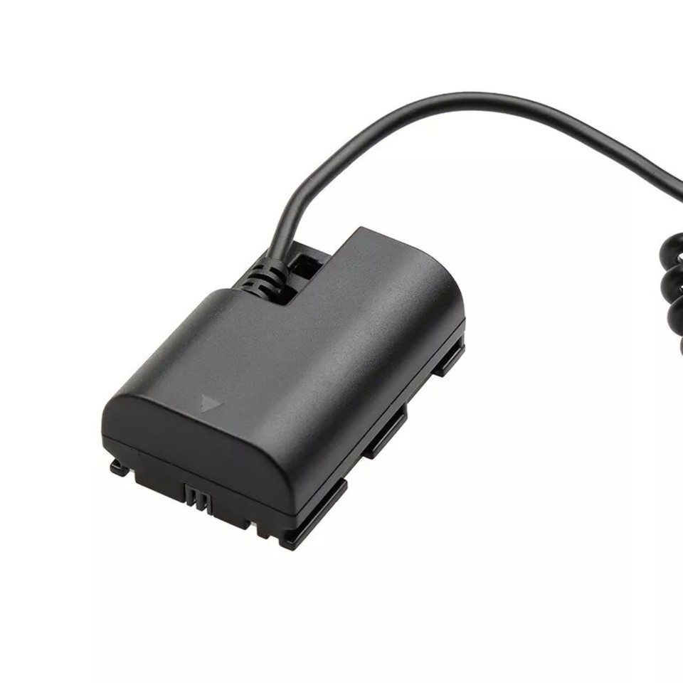 Decoded LP-E6 Dummy Battery DR-E6 DC Coupler Cable For Canon 80D 6D ...