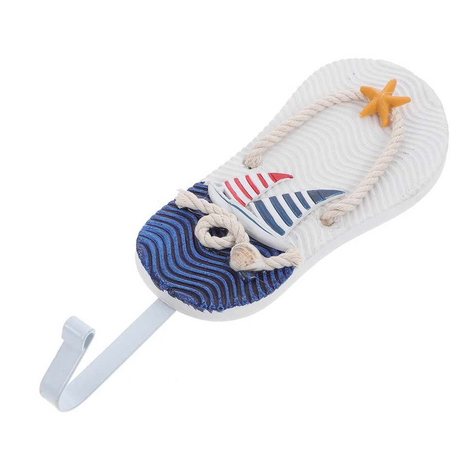 Mediterranean Hook Clothes Hook Wall Decorative Hook Wooden Hat Hanging ...