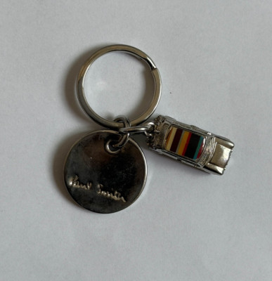 PAUL SMITH MINI Cooper Car Multi Stripe Keyring Charm | eBay