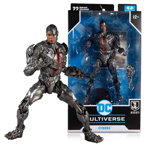 Dc Multiverse The Justice League Ray Fisher As Cyborg action figure ...
