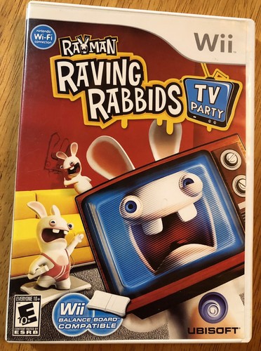 Rayman Raving Rabbids: TV Party Nintendo Wii | eBay