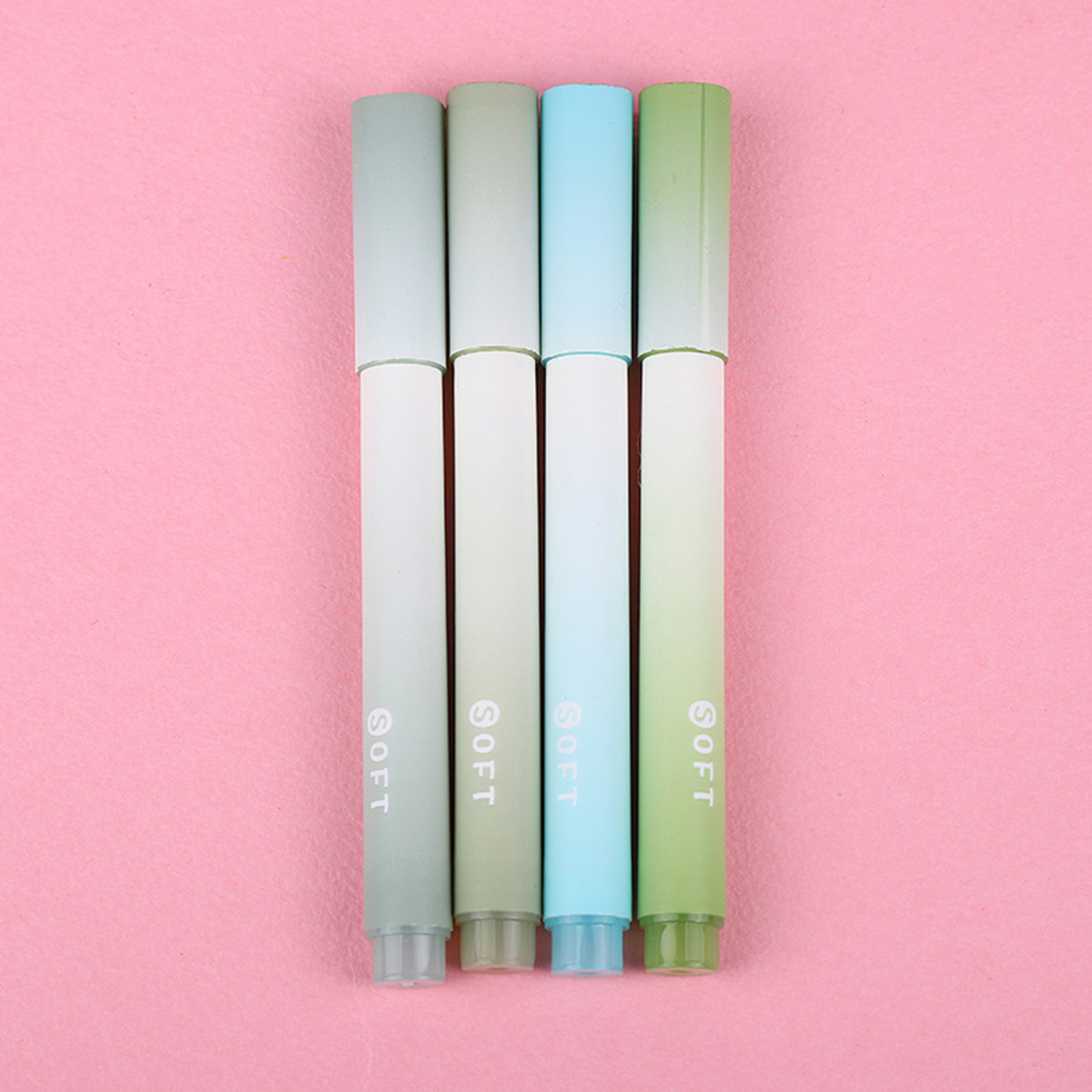 1 Set Writing Marker Pen Gradient Color Marking Gradient Highlighter ...