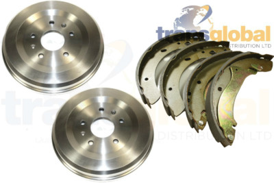 Rear Brake Drum & Shoe Kit for Land Rover Freelander 1 up to 2000 ...