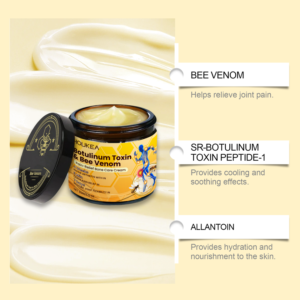 3x Bee Venom Joint Therapy Cream Joint & Bone Cream For Men Women ...
