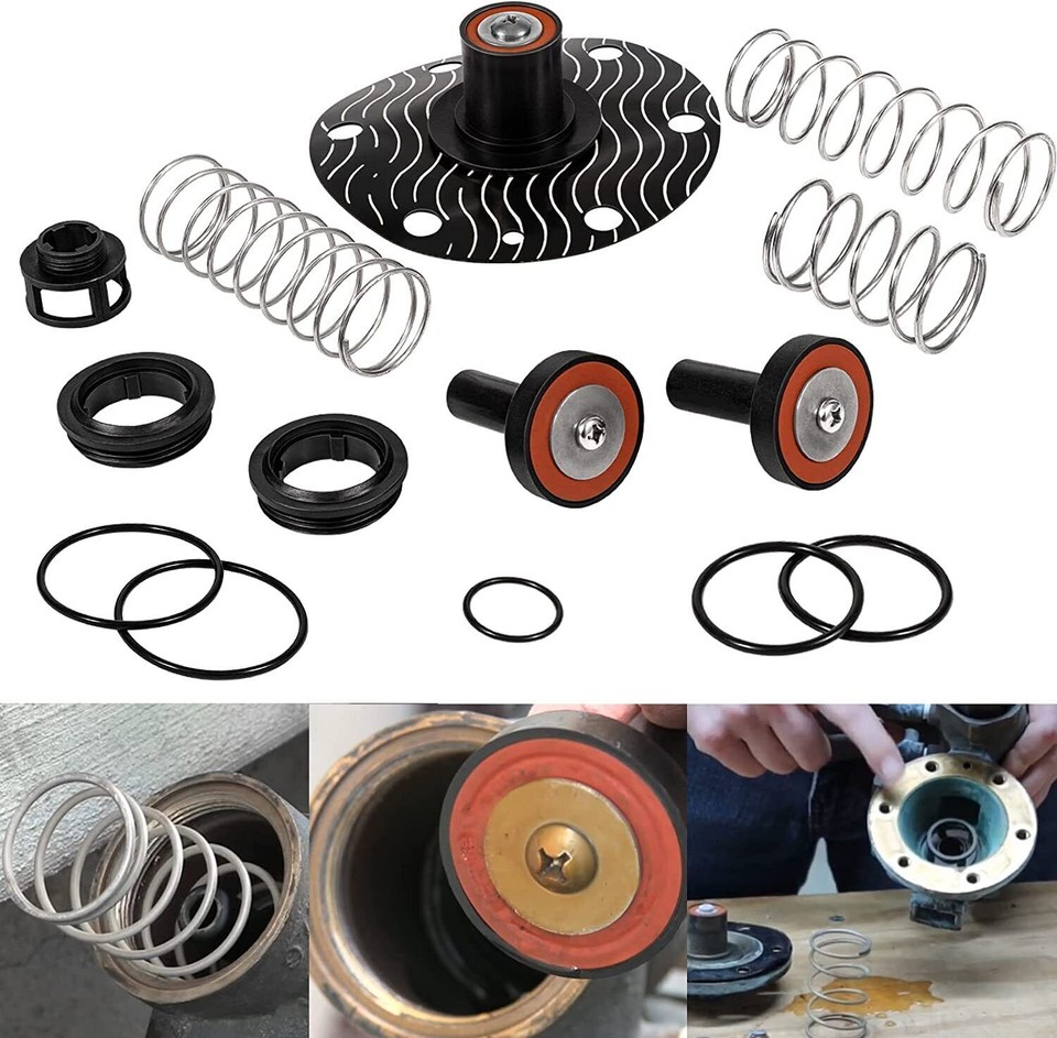 3/4"-1" Complete Repair Kit Fits Wilkins Backflow Preventer Zurn 975XL ...