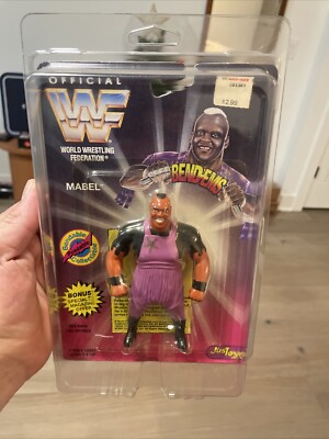 WWF Bend-Ems Mabel Action Figure Just Toys 1995 #12631 | eBay