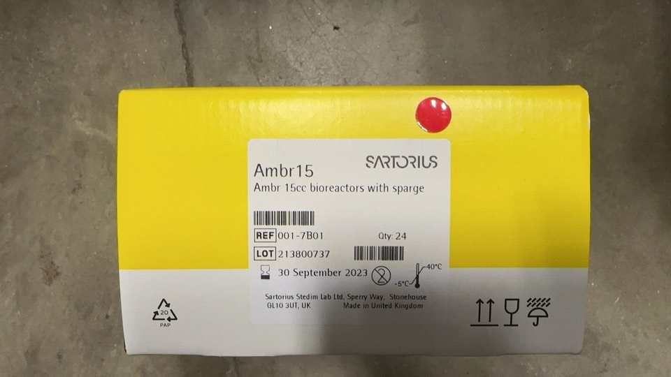 Sartorius ambr 15 001-7b01 15cc cell culture micro bioreactors with ...