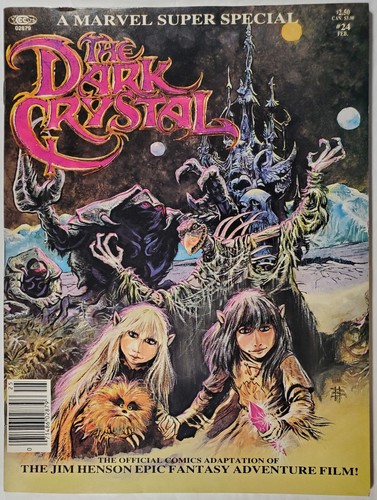 MARVEL SUPER SPECIAL magazine #24 [Dark Crystal, Bret Blevins] | eBay UK