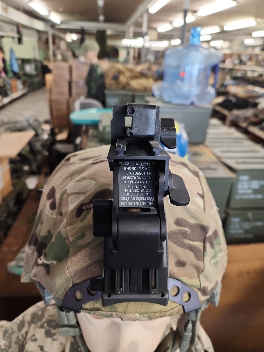 Medium MSA US Army Advanced Combat Helmet ACH W/NEW OCP Cover,IMPRVD ...