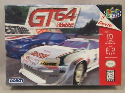 GT 64 Championship Edition (Nintendo 64 | N64) Authentic BOX ONLY | eBay