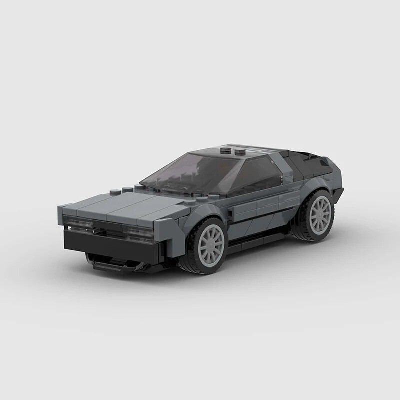Lego Moc Delorean Time Machine From Back To The Future By