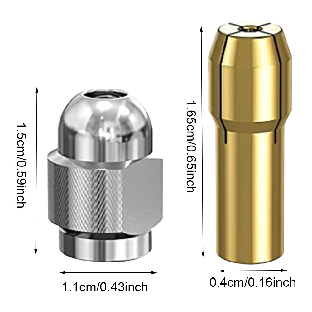 Drill Chuck Collet Set Replacement Universal Adapter Quick Change ...