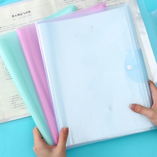 Large Capacity A3 File Folders 20 Pockets Document Storage Bag Students ...