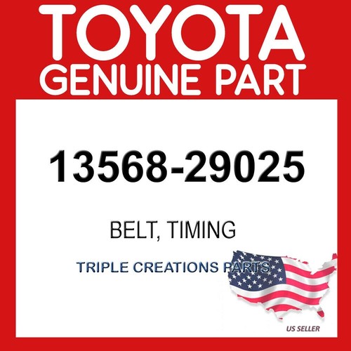 TOYOTA GENUINE 1356829025 BELT, TIMING 13568-29025 | eBay