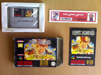 Game ☆ METAL MARINES Mindscape Super Nintendo SNES Super NES PAL ☆ VGC ...