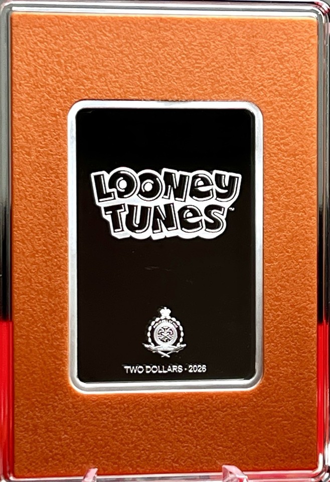 2026 Agoro WB LOONEY TUNES Trading Coin DAFFY DUCK🦆😈Topaz Mintage 1oz ...