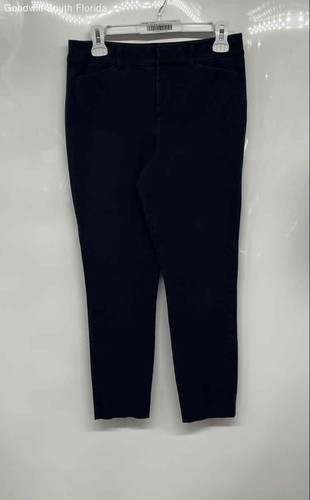 Old Navy Womens Blue High-Rise Secret-Smooth Pockets Pixie Ankle Pants ...