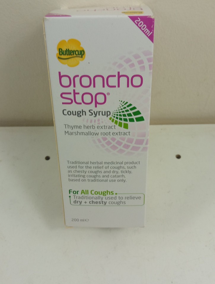 BRONCHO STOP COUGH SYRUP 200ML 01/2026 | eBay UK