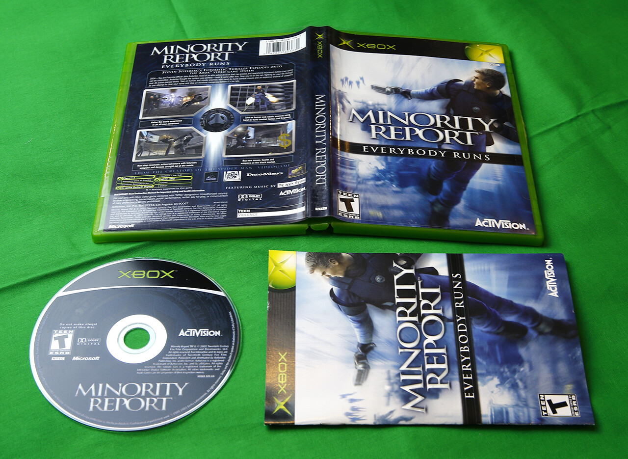 Minority Report : Everybody Runs • Microsoft Xbox System/Console by ...